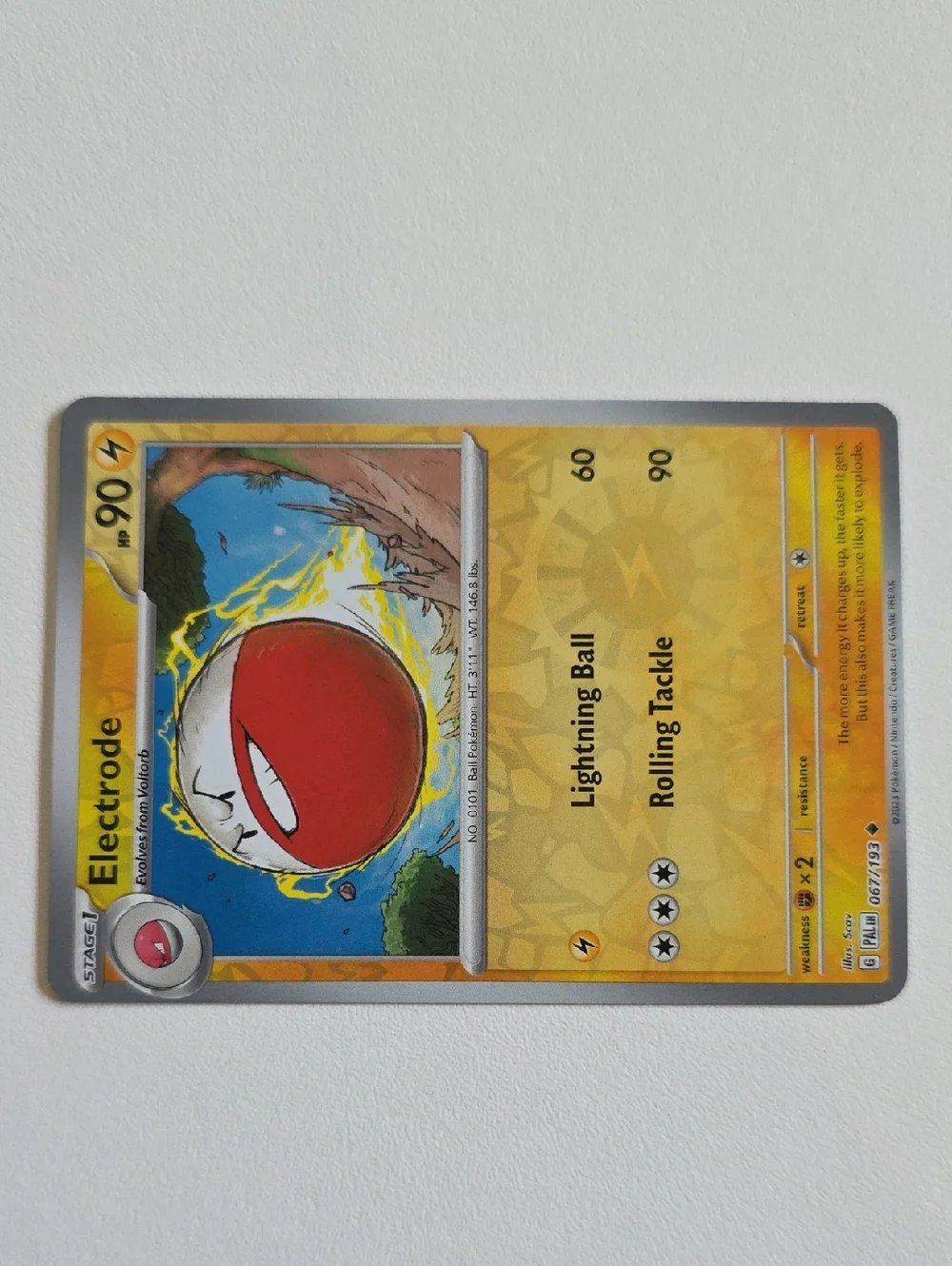 Pokemon | Toys | Pokemon Electrode And Voltorb Cards | Poshmark